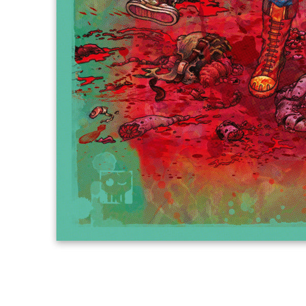 Hotline Miami - Biker Art Print – Devolver Digital