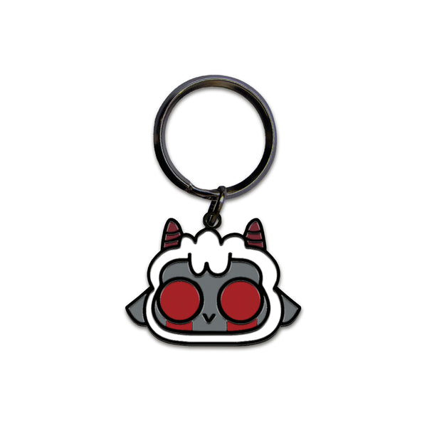Cult of the Lamb Possessed Lamb Keyring – Devolver Digital