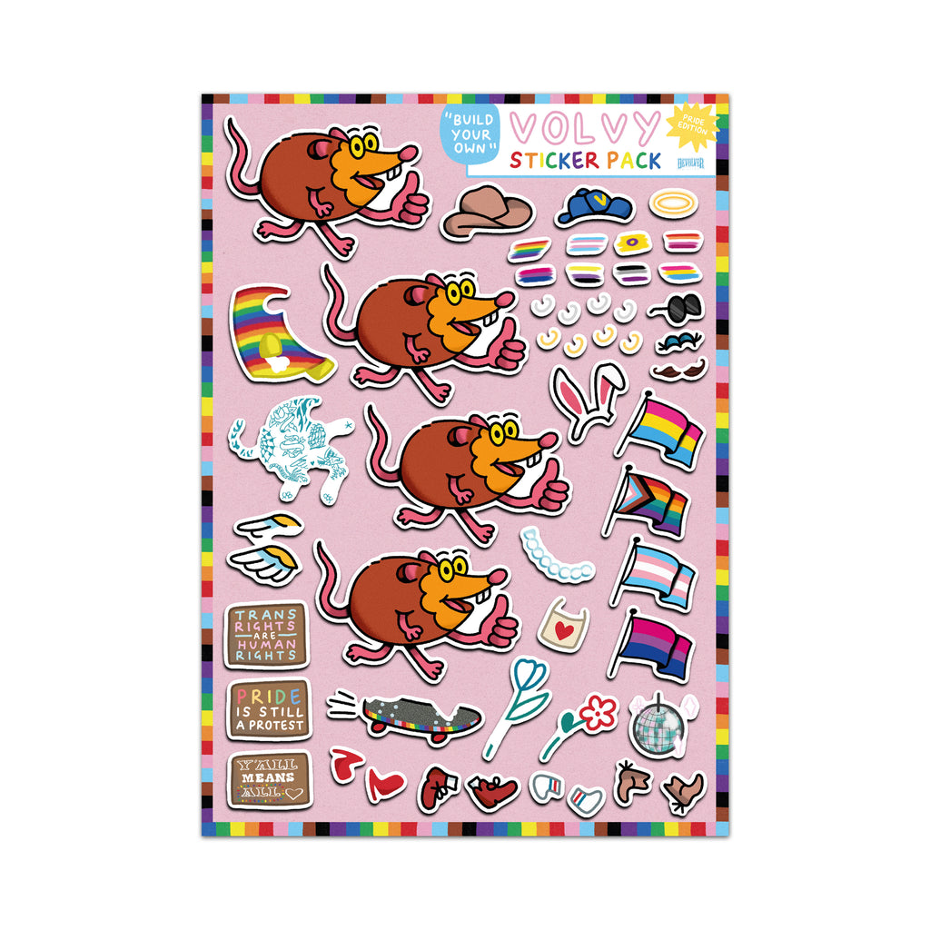 Devolver Y'all Means All Sticker Sheet – Devolver Digital