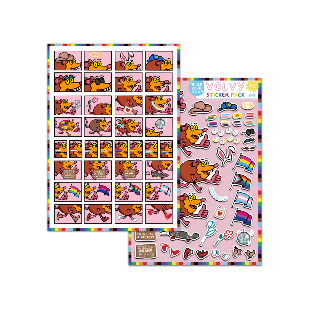 Devolver Y'all Means All Sticker Sheet – Devolver Digital