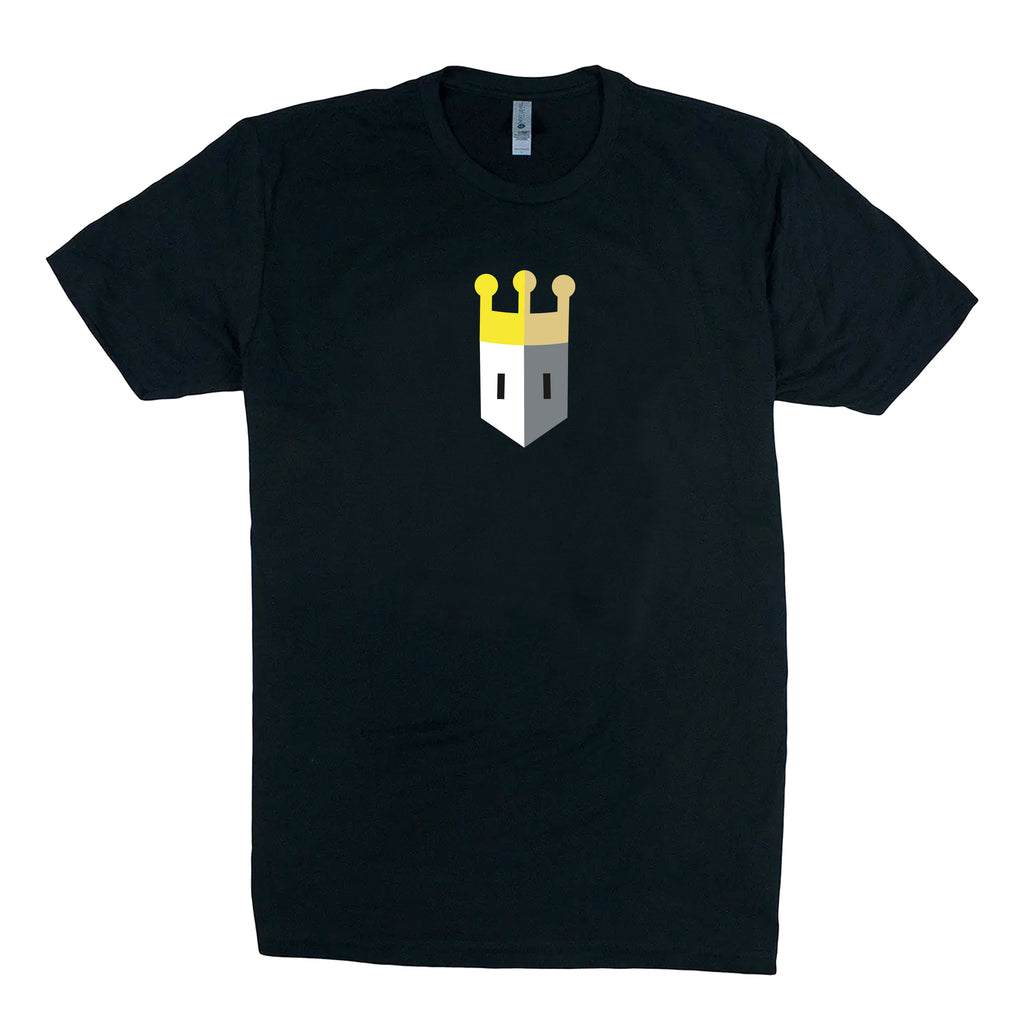 Reigns Like a King T-Shirt (Black) – Devolver Digital