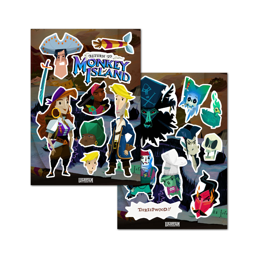 Return to Monkey Island - Sticker Pack – Devolver Digital
