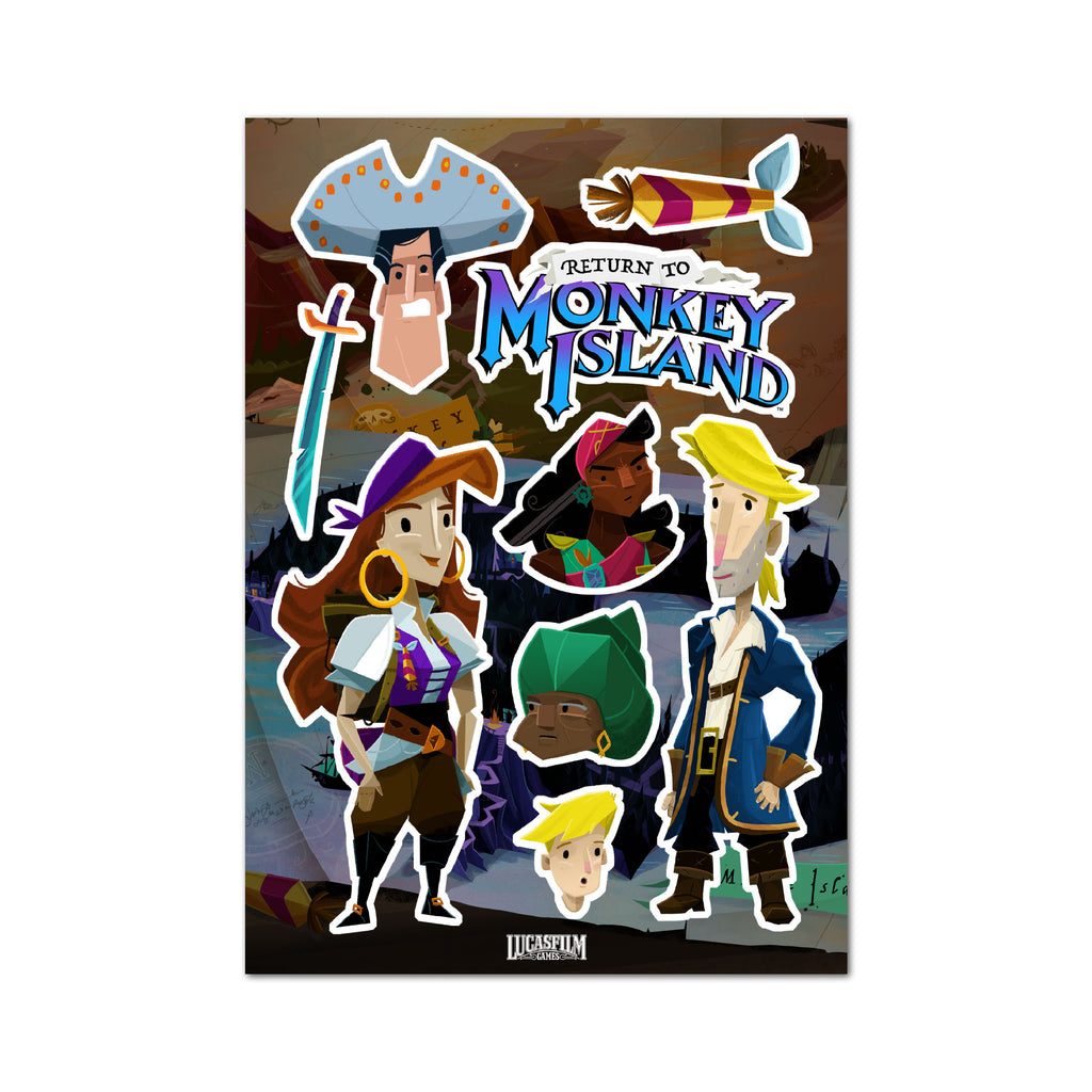 Return to Monkey Island - Sticker Pack – Devolver Digital