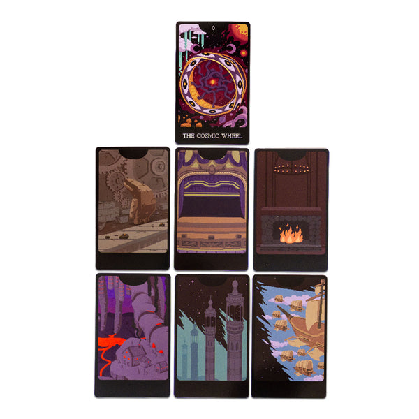 The Cosmic Wheel Sisterhood - DIY Tarot Card Set – Devolver Digital