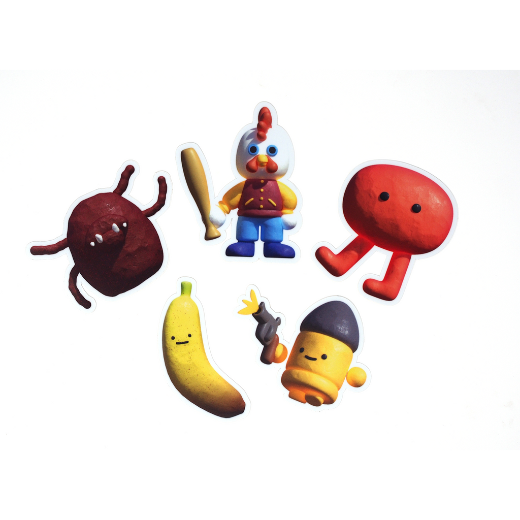 Mushbuh Sticker Pack – Devolver Digital