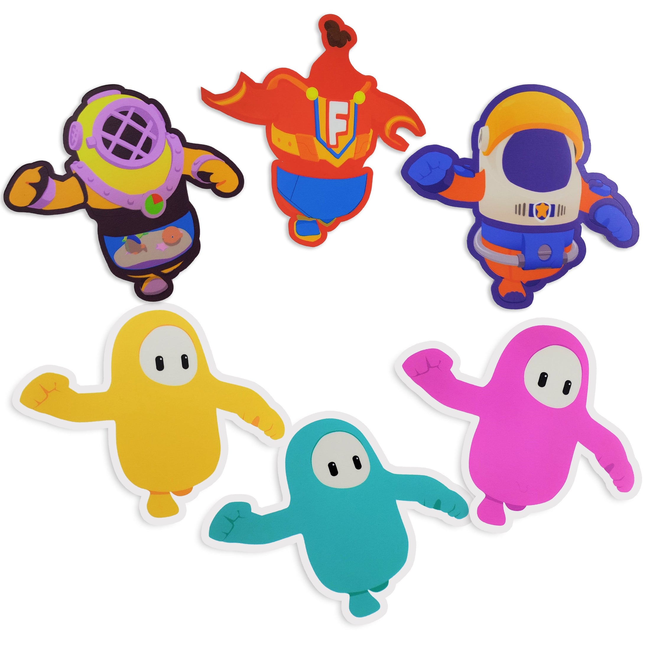 Fall Guys Sticker Set – Devolver Digital